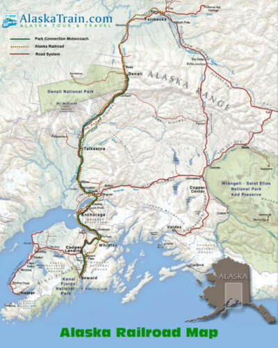 How to get to Alaska - Information and Maps