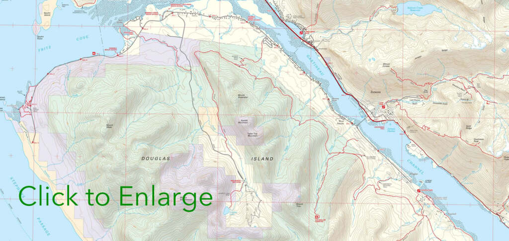 Juneau Alaska Trails | Juneau Trails and Map in Alaska